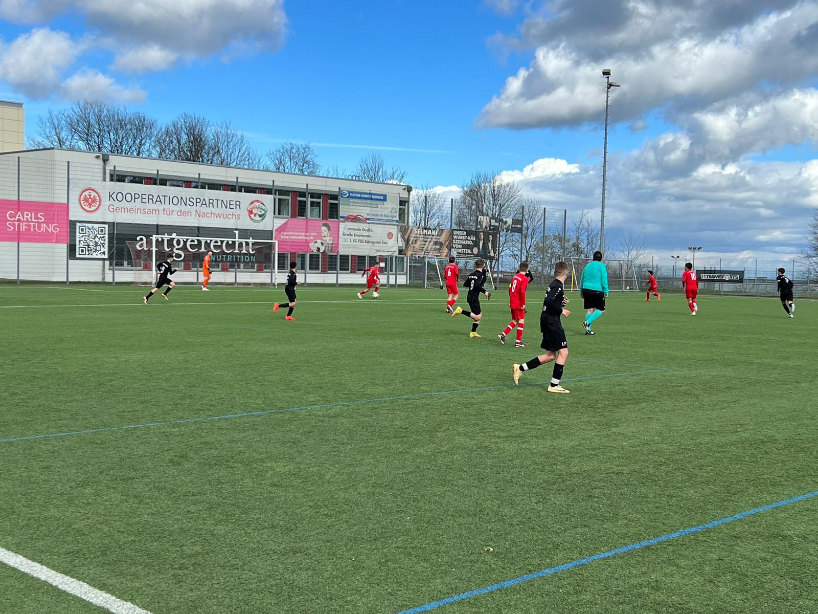 U14 holt einen Punkt beim Ligakrösus - 1. FC 1906 Erlensee e.V.